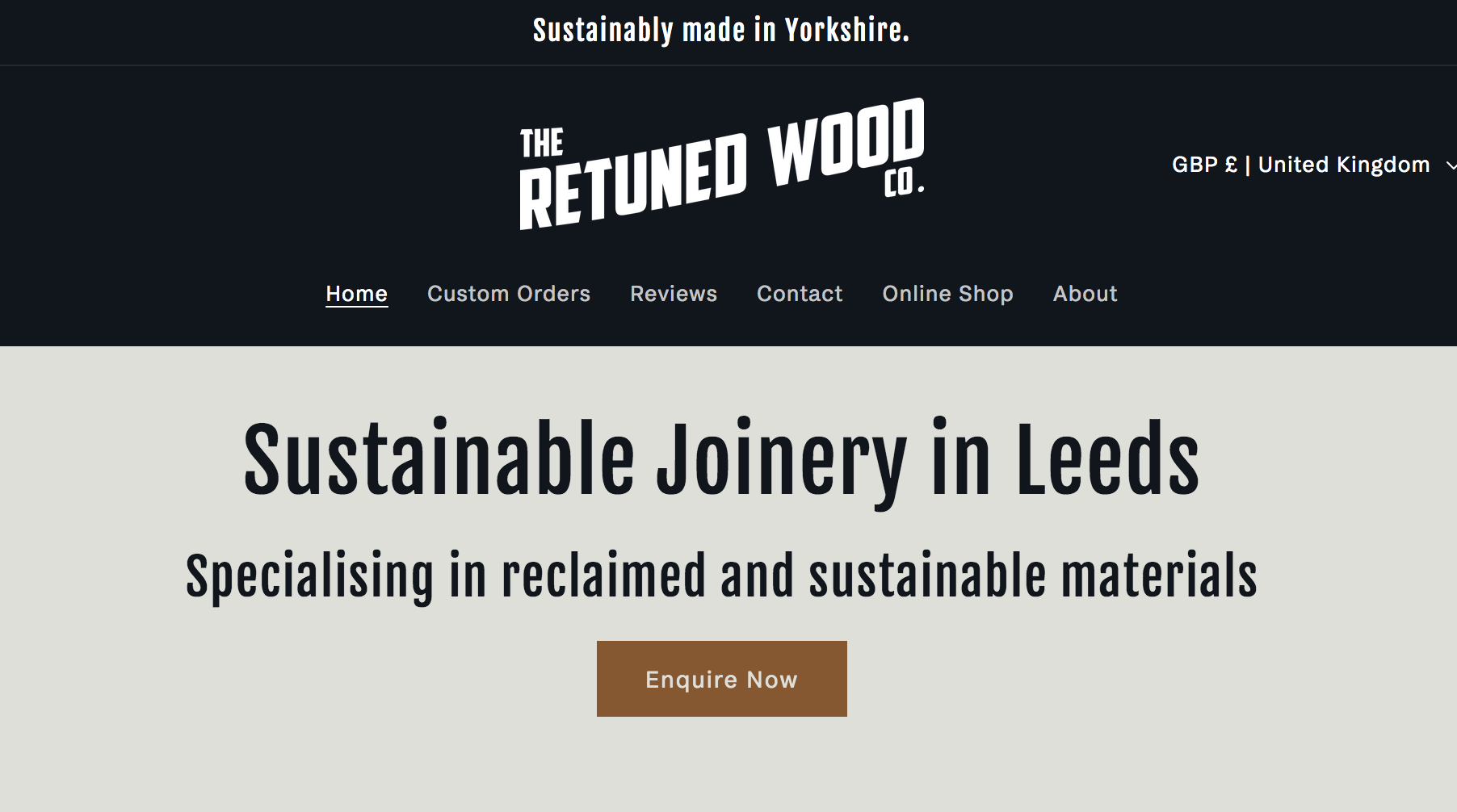 Custom Orders – The Retuned Wood Co.